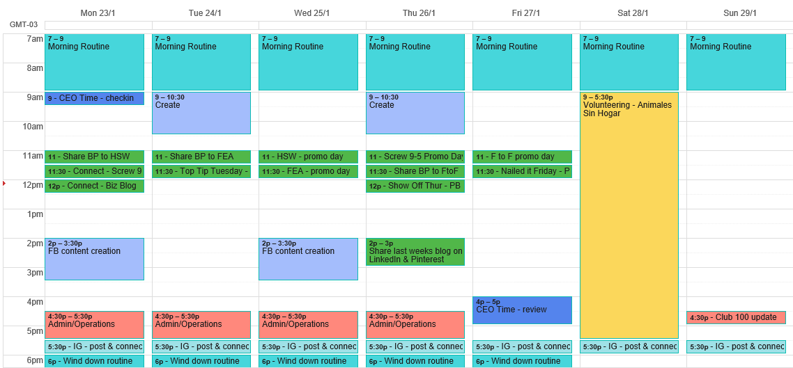 How I Plan My Week (& Avoid Getting Overwhelmed)